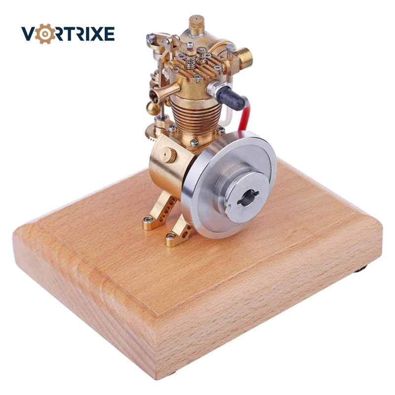 VORTRIXE & OKMO M19 4 Stroke Vertical Hit and Miss Gas Engine Model wi ...
