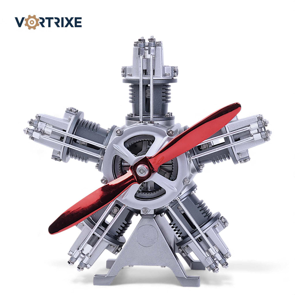 VORTRIXE & TECHING 5 Cylinder Radial Engine Model Kit – Vortrixe