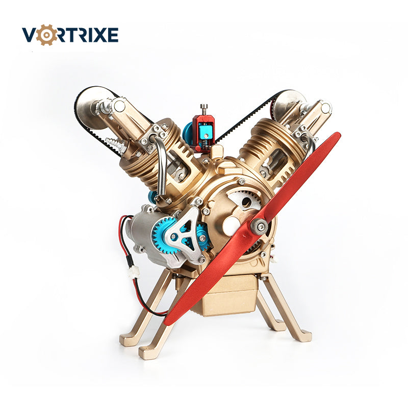 VORTRIXE & TECHING V2 Car Engine Assembly Model Kit – Vortrixe