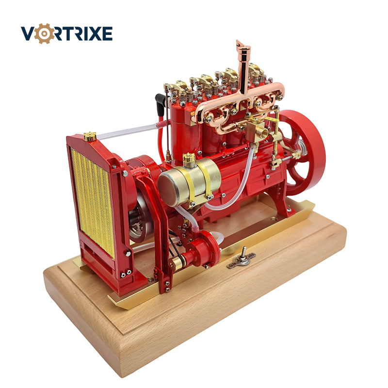 VORTRIXE & OKMO H75 Vertical 4-cylinder OHV Gas Engine Model with Mech ...