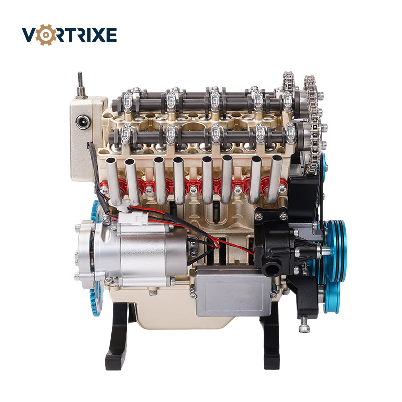VORTRIXE & TECHING V8 Engine Metal Assembly DIY Model Kit – Vortrixe
